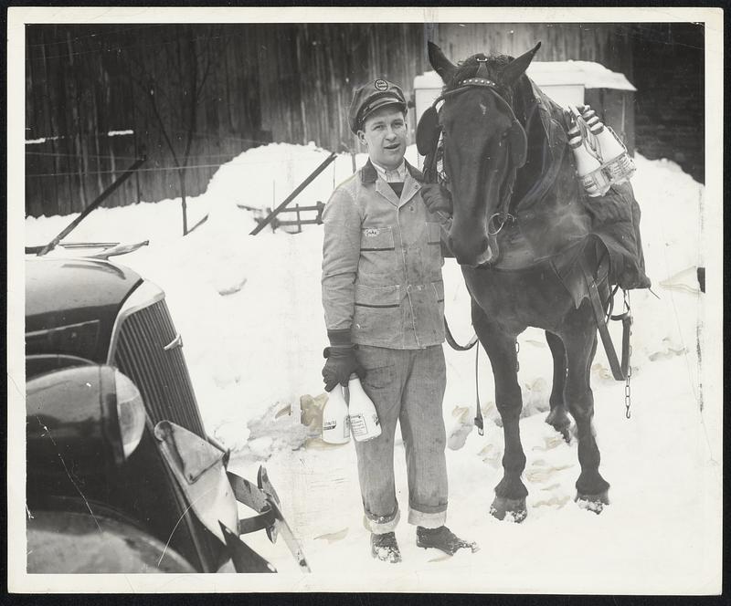The Milk Must Go Through--Samuel Melling, one of the United Farmers ...