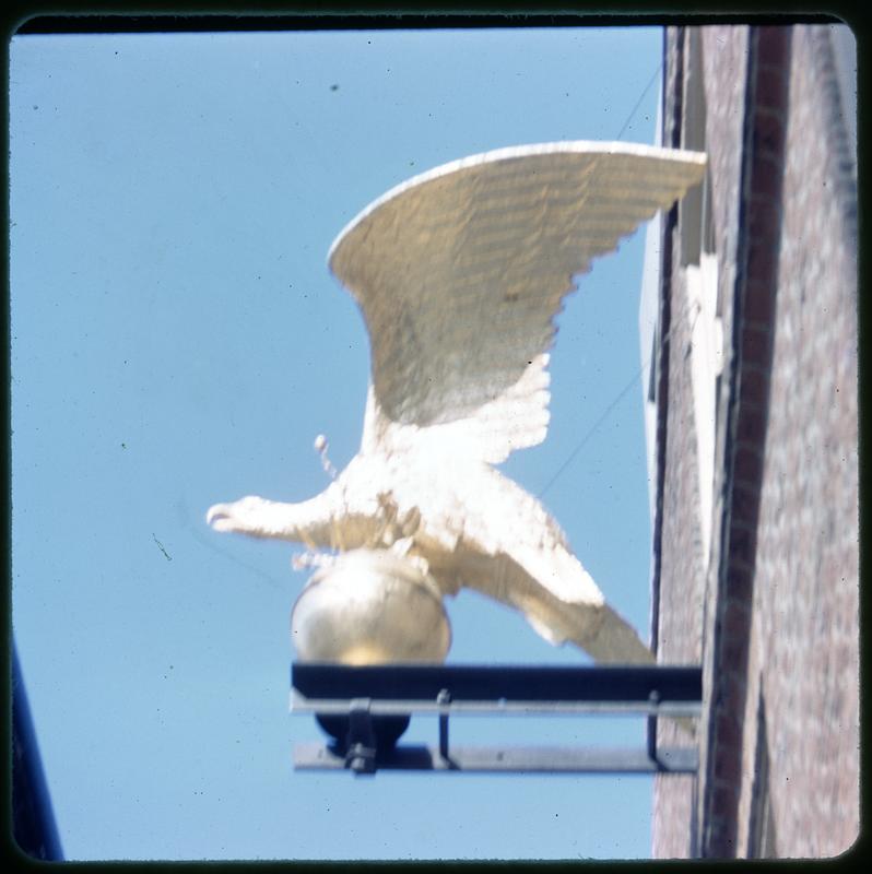 Eagle statue, Old State House, Boston - Digital Commonwealth