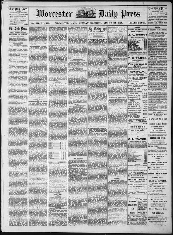Worcester Daily Press - Digital Commonwealth