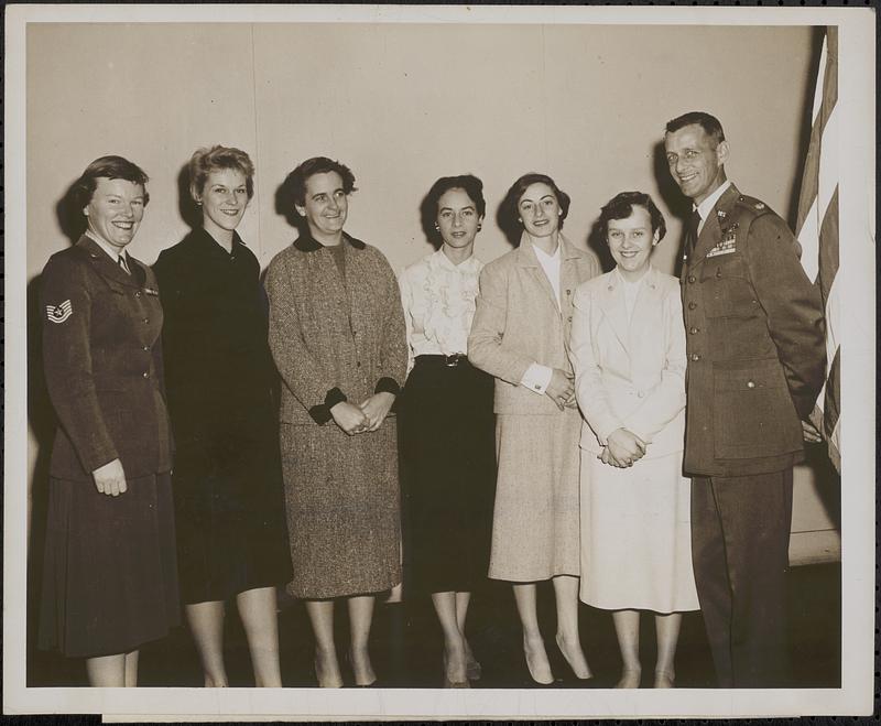 T/Sgt. Helen Wilson, Leona L. Blake, Mariel J. Adams, Priscilla A ...