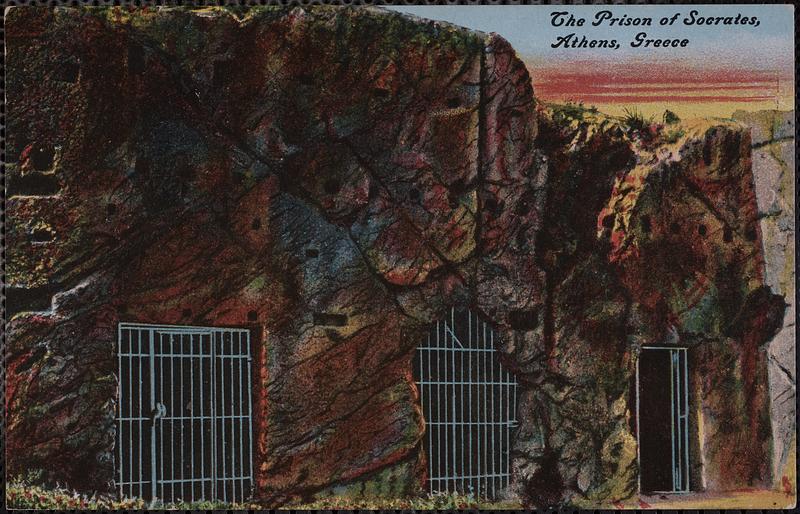 The prison of Socrates, Athens, Greece - Digital Commonwealth
