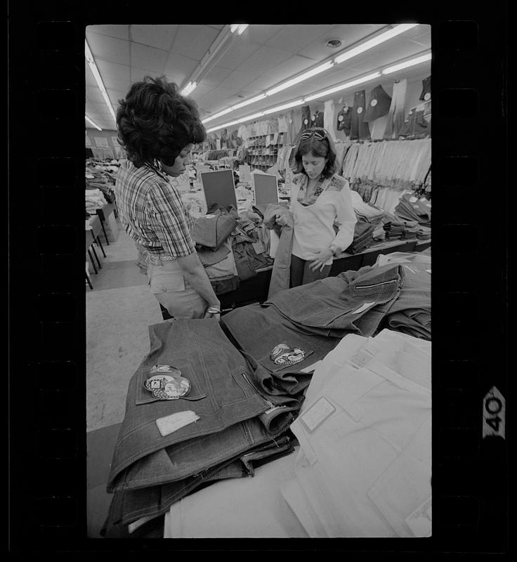 Discount blue jean shopping in Central Square, Cambridge - Digital ...