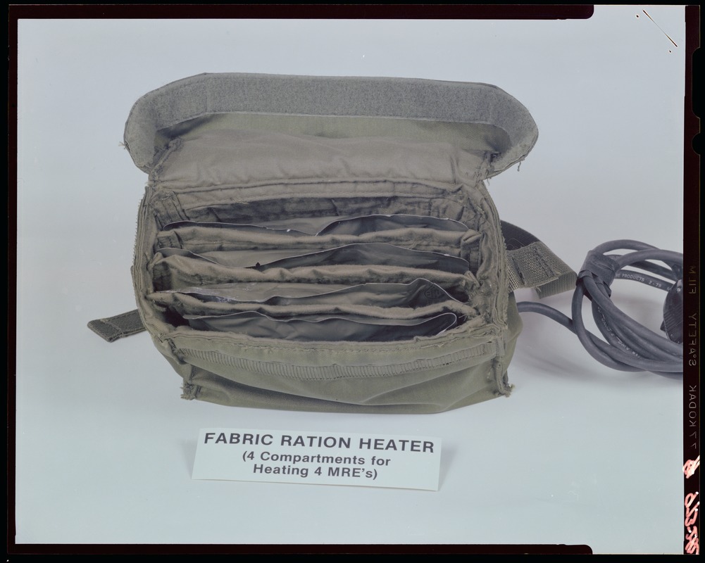 Fabric ration heater (4 compartments for heating 4 MRE's) - Digital ...