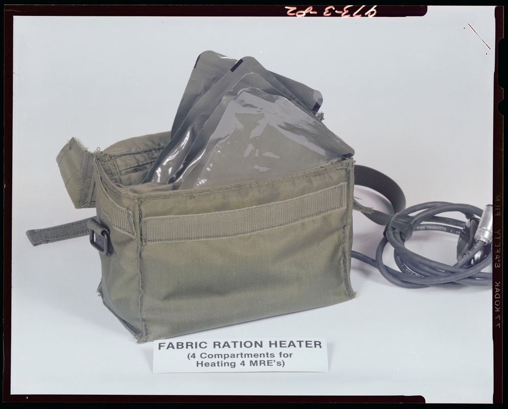 Fabric ration heater (4 compartments for heating 4 MRE's) - Digital ...