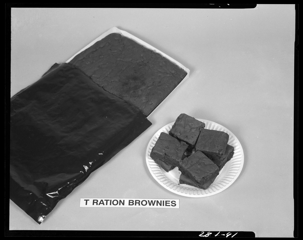 T ration brownies - Digital Commonwealth