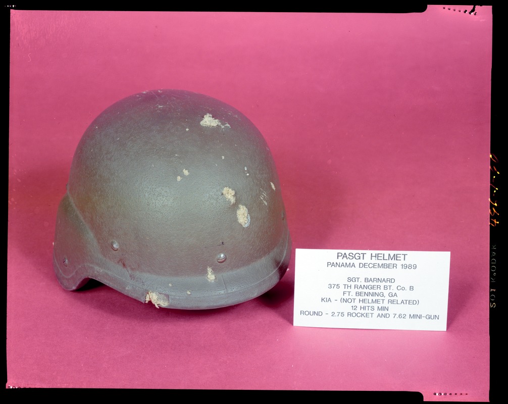 PASGT helmet - Digital Commonwealth