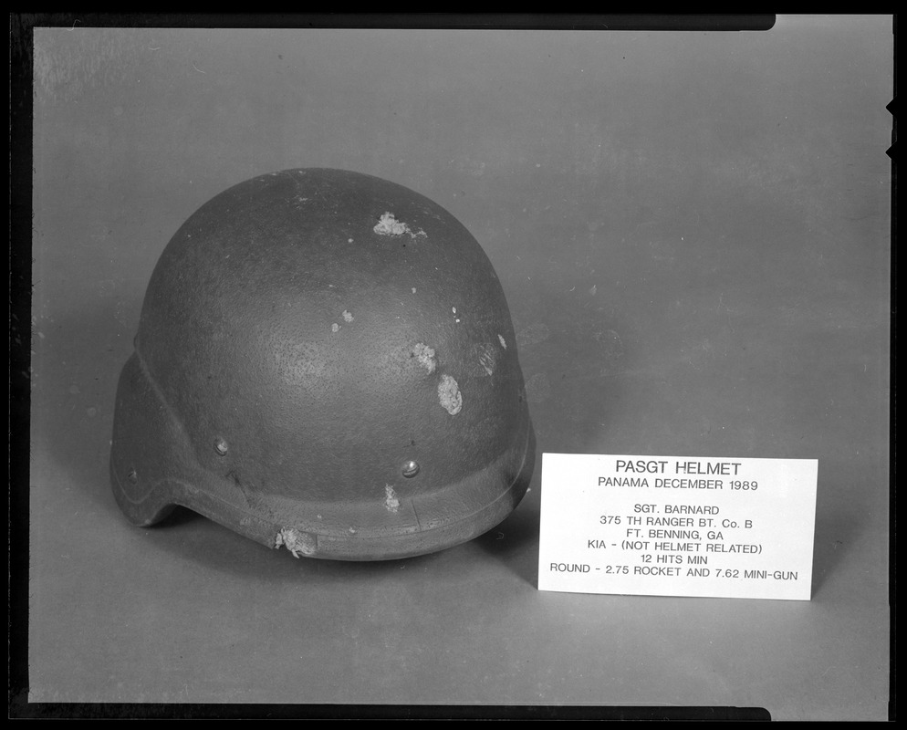 PASGT helmet - Digital Commonwealth