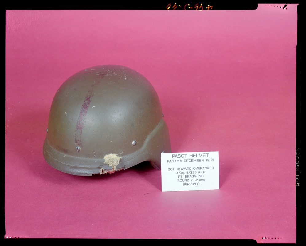 PASGT helmet - Digital Commonwealth