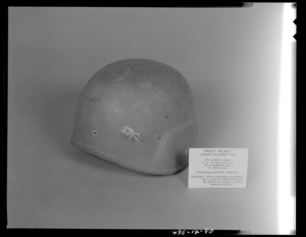 PASGT helmet - Digital Commonwealth