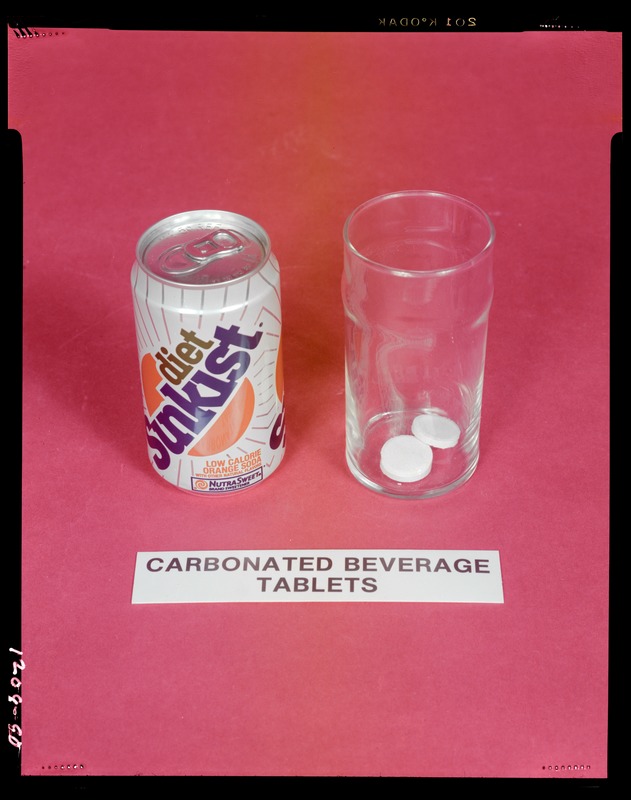 Carbonated beverage tablets - Digital Commonwealth
