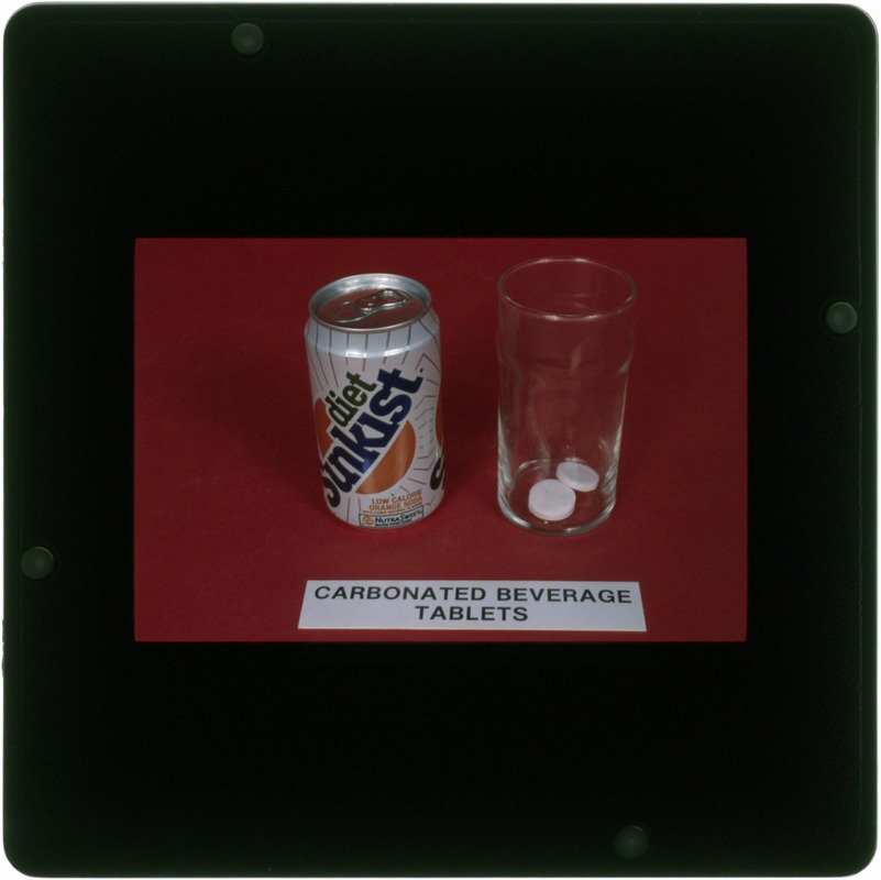 Carbonated beverage tablets - Digital Commonwealth