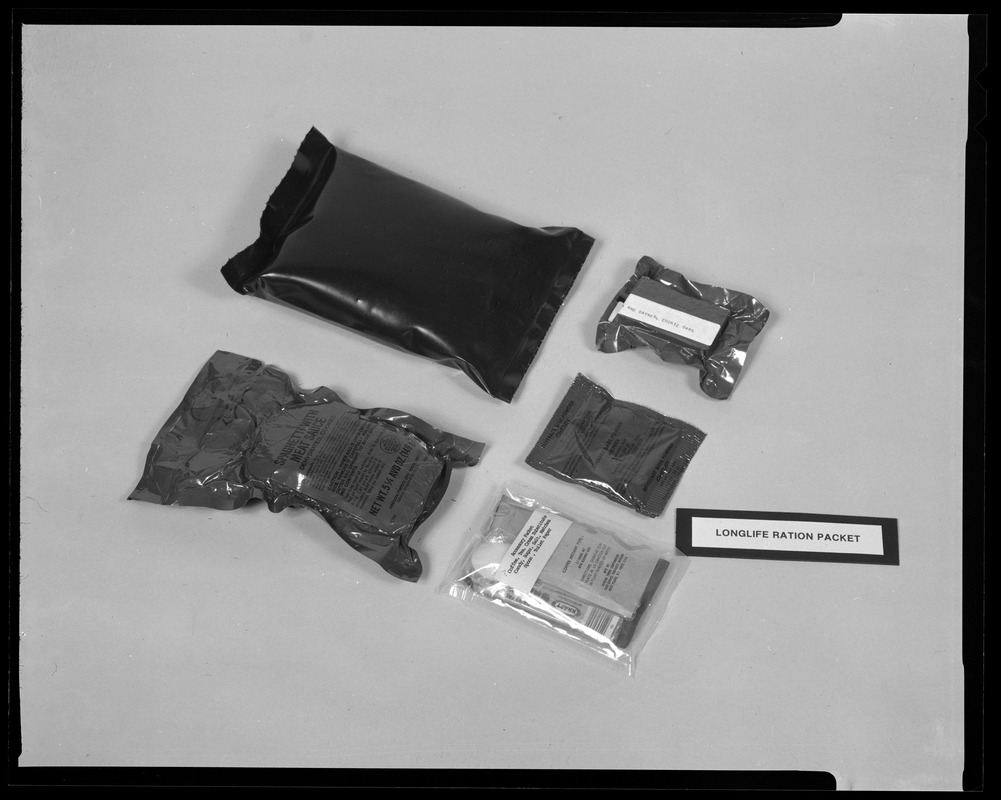Longlife ration packet - Digital Commonwealth