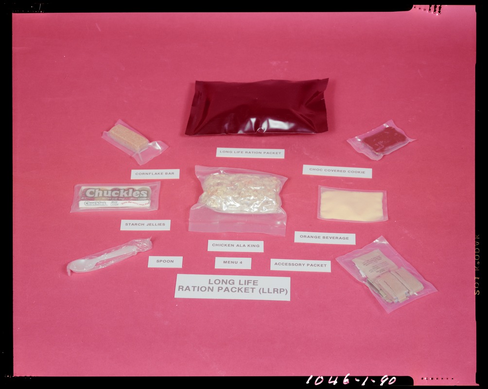 Long life ration packet (LLRP) - Digital Commonwealth