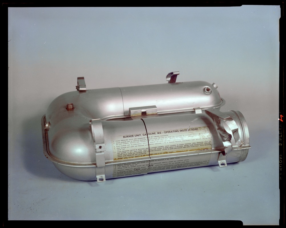 Burner unit, gasoline, M2 - Digital Commonwealth