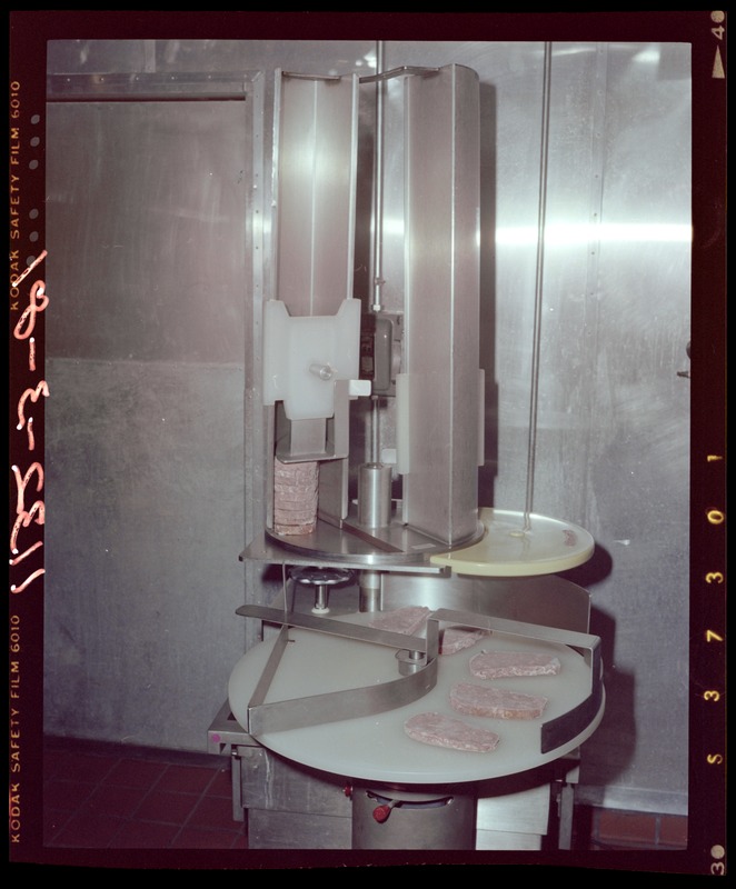 Food lab, cleaver machine - Digital Commonwealth