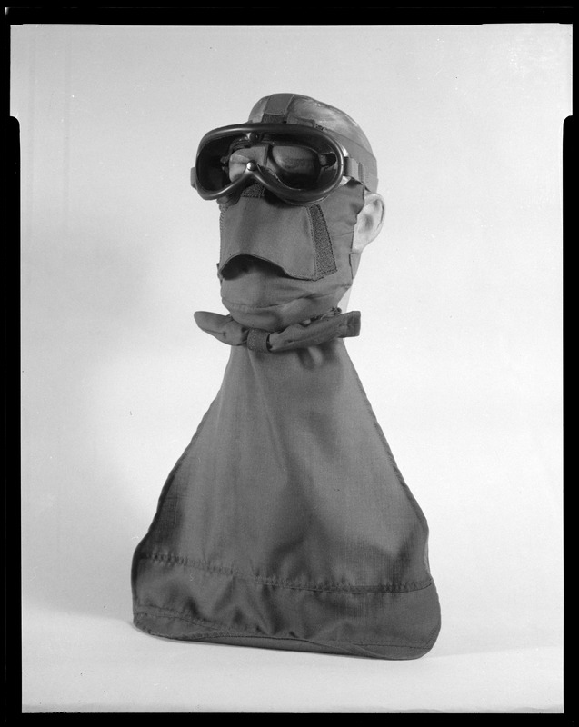 Face mask, combat vehicle crewmen's flame, dust, wind, and ...