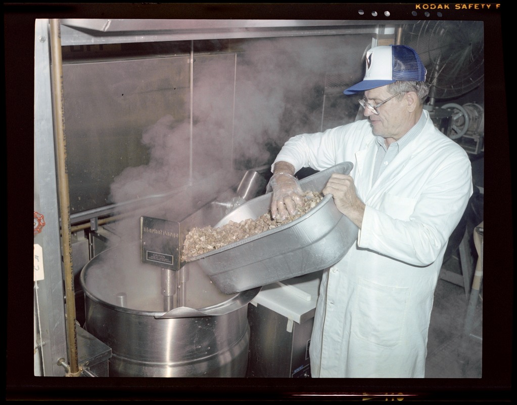 Food lab, assault bar production - Digital Commonwealth