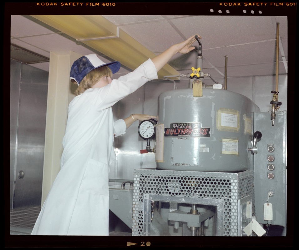 Food lab, assault bar production - Digital Commonwealth