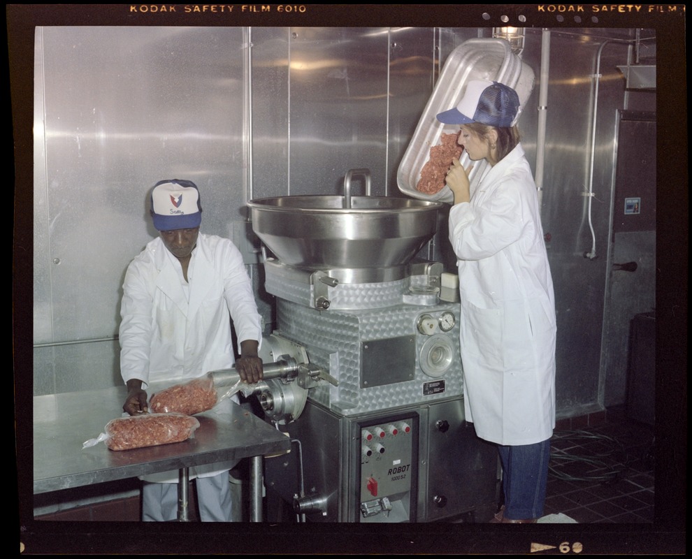 Food lab, mechanical stuffer - Digital Commonwealth