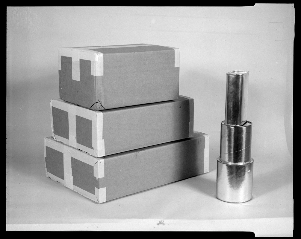 Carton + cans - Digital Commonwealth