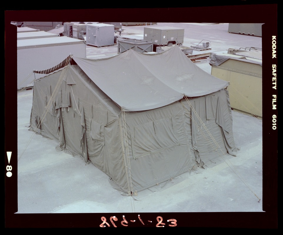 MFSU + temper tent, upper view - Digital Commonwealth