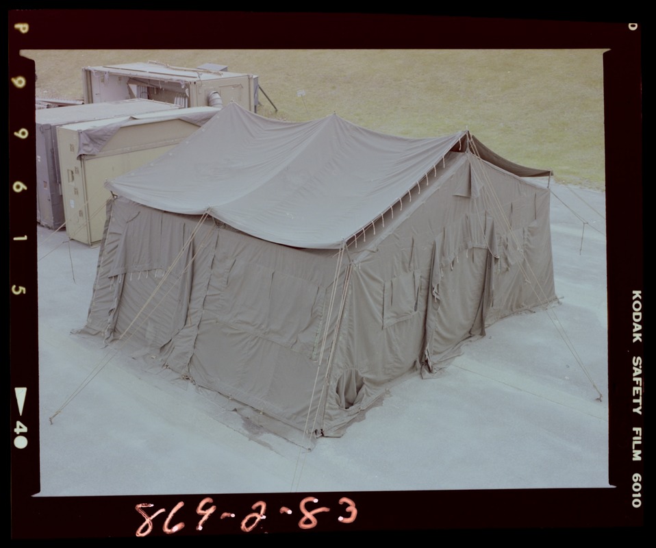 MFSU + temper tent - Digital Commonwealth