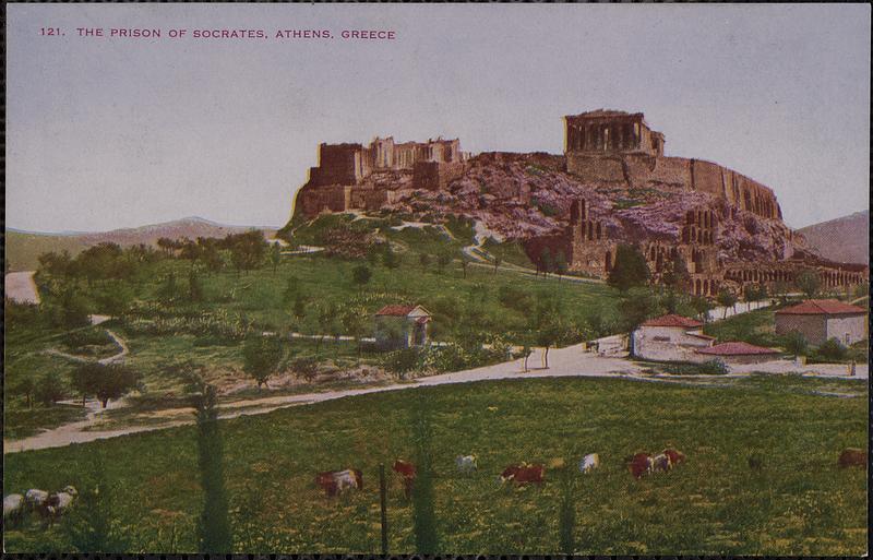 The prison of Socrates, Athens, Greece - Digital Commonwealth
