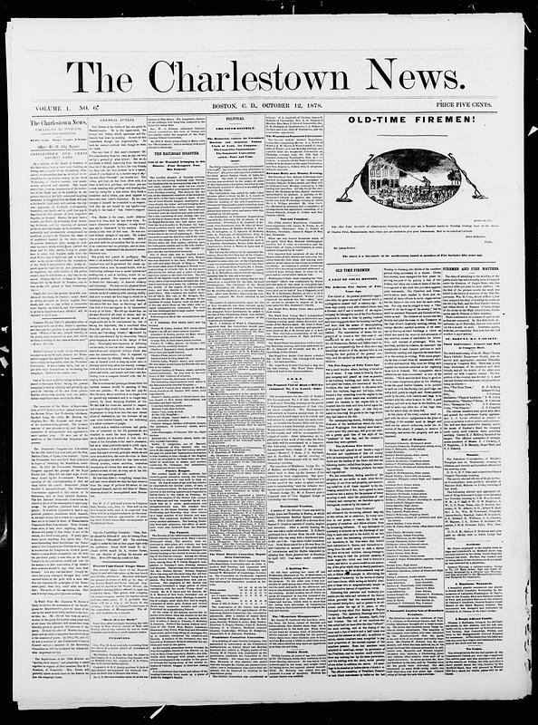 The Charlestown News, October 12, 1878 - Digital Commonwealth
