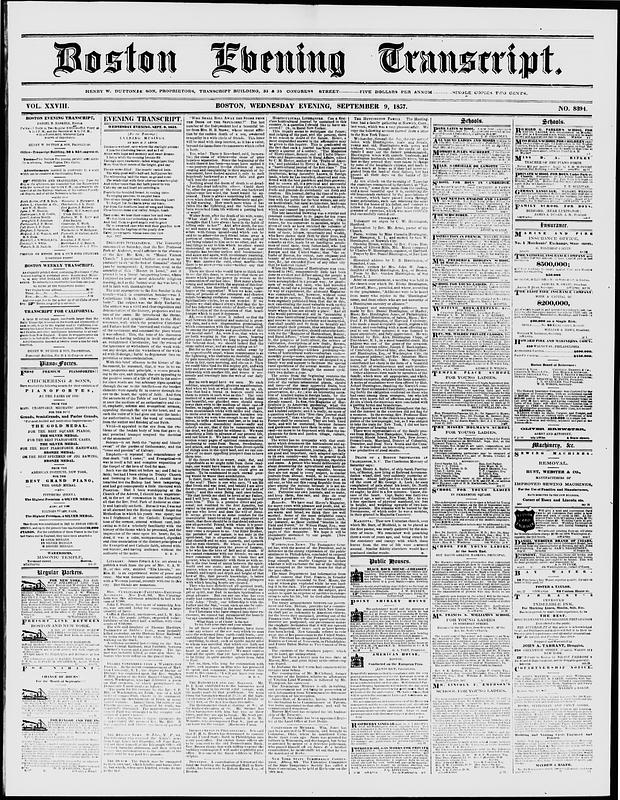 Boston Evening Transcript - Digital Commonwealth