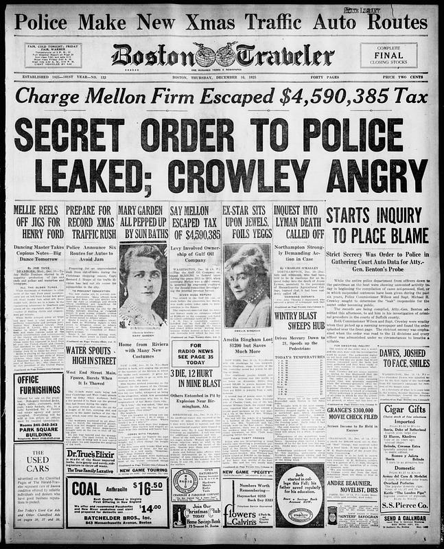 The Boston Traveler. December 10, 1925 - Digital Commonwealth