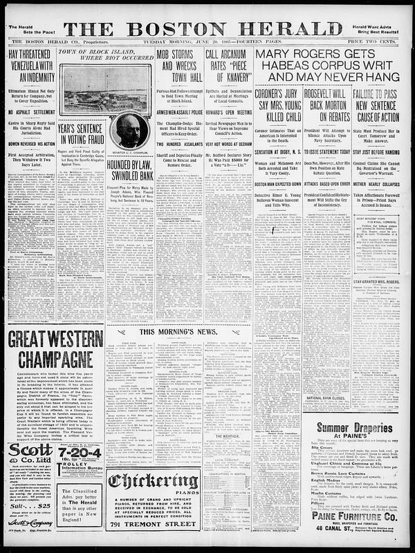 The Boston Herald. June 20, 1905 - Digital Commonwealth