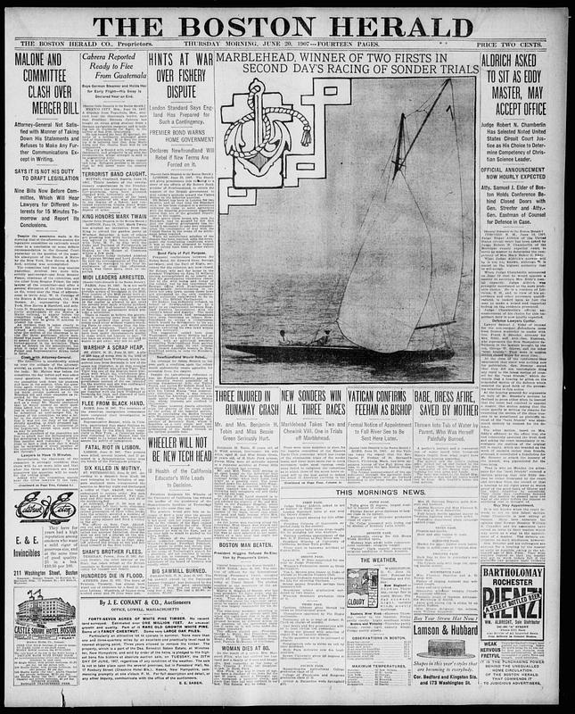 The Boston Herald. June 20, 1907 - Digital Commonwealth