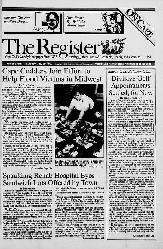The Register. July 29, 1993 - Digital Commonwealth
