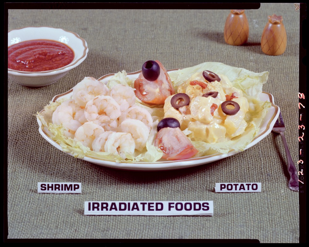 Irradiated foods: shrimp, potato - Digital Commonwealth