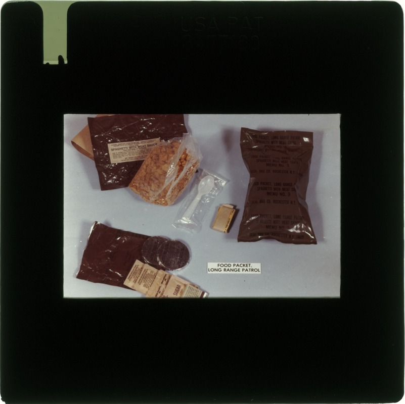 Food packet, long range patrol - Digital Commonwealth