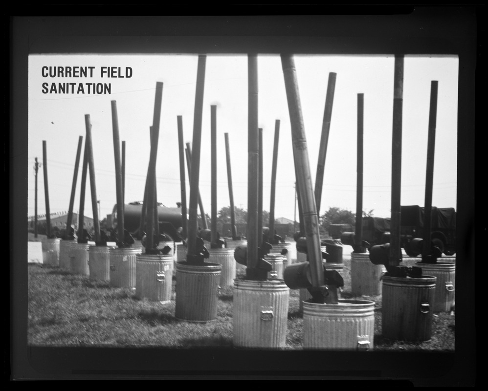 Current field sanitation - Digital Commonwealth