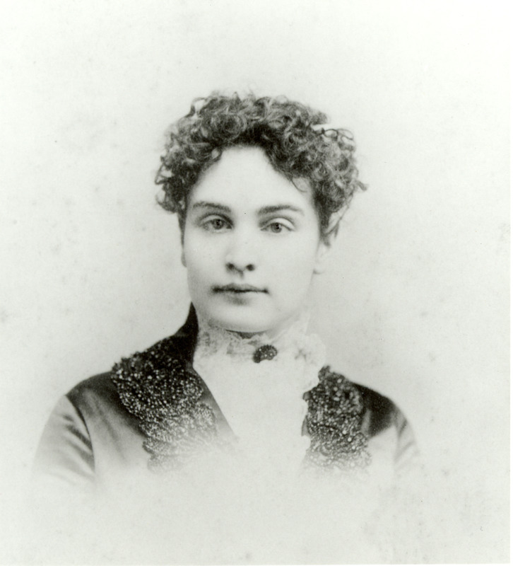Vignette Portrait of Anne Sullivan - Digital Commonwealth