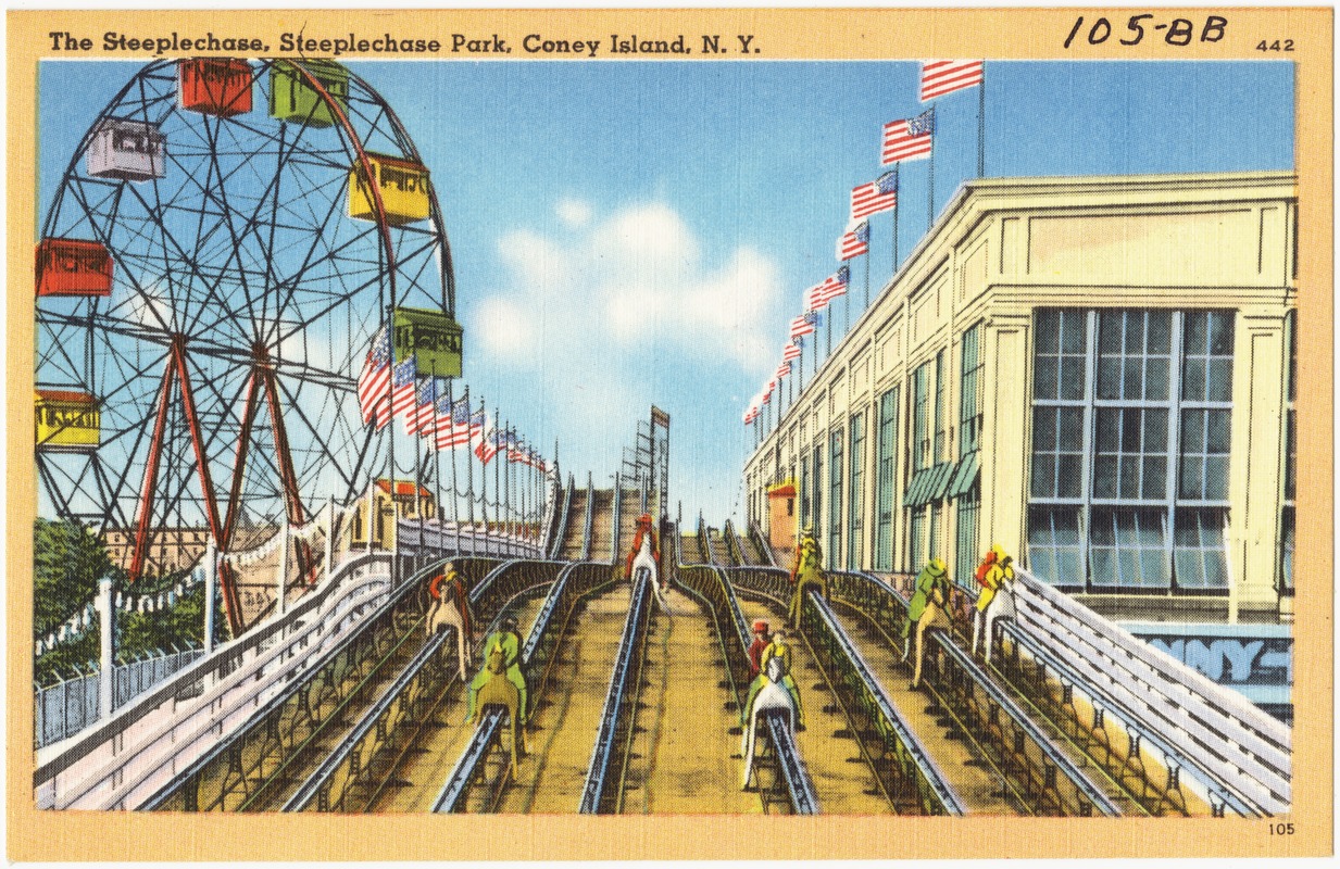 The Steeplechase, Steeplechase Park, Coney Island, N. Y. - Digital ...