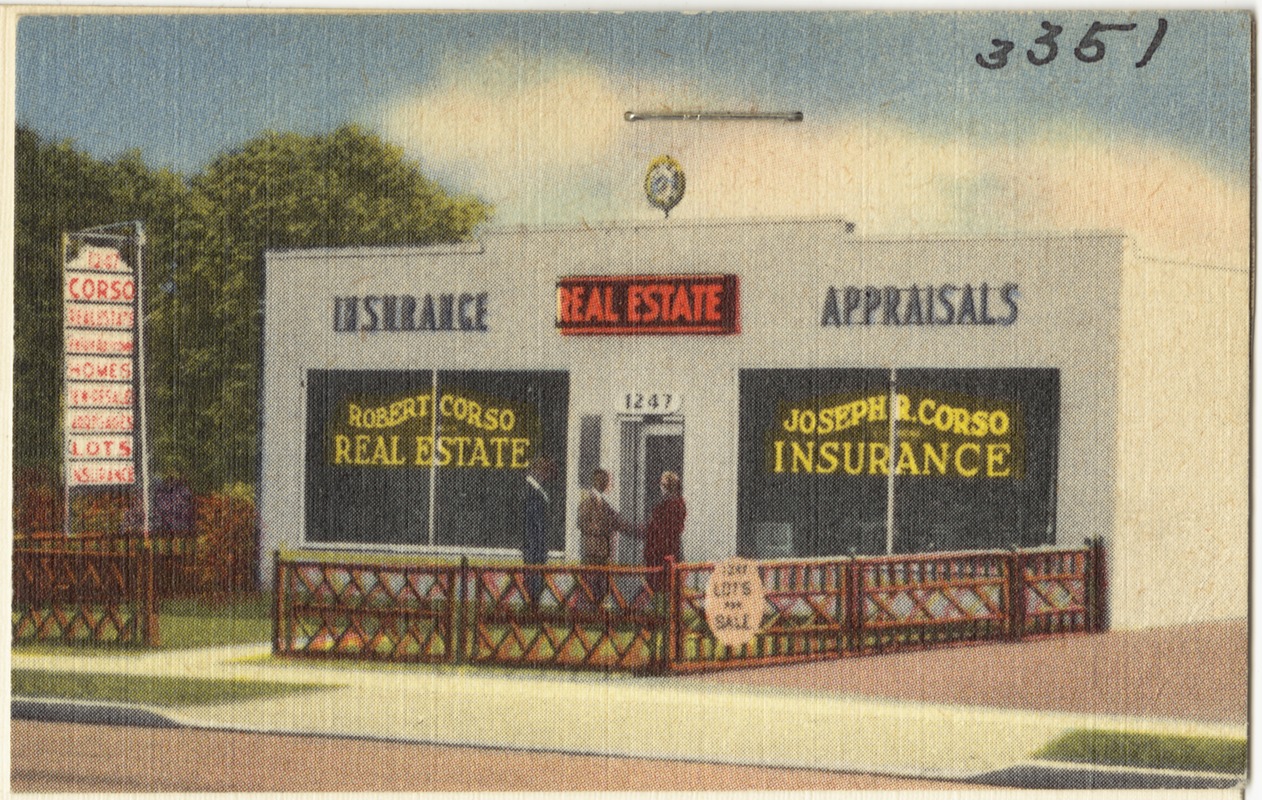 Robert Corso Real Estate. Joseph R. Corso Insurance - Digital Commonwealth