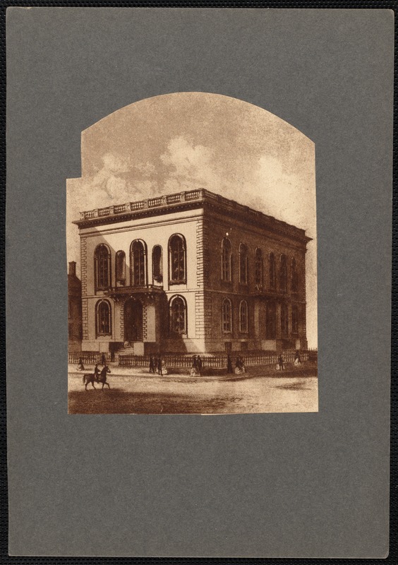 New Bedford Free Public Library (later New Bedford City Hall) - Digital ...