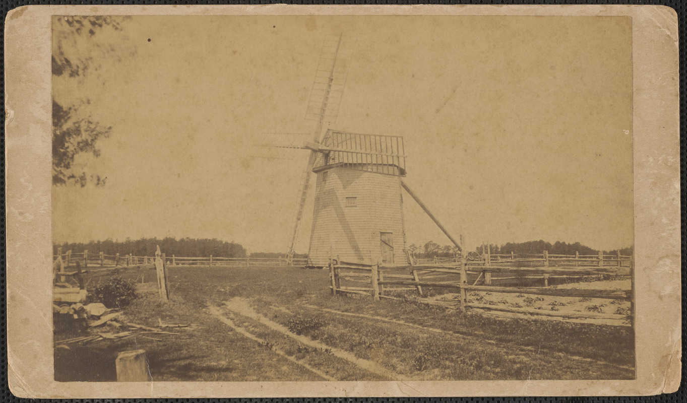 Oldest windmill on Cape Cod in its original position in South Yarmouth ...