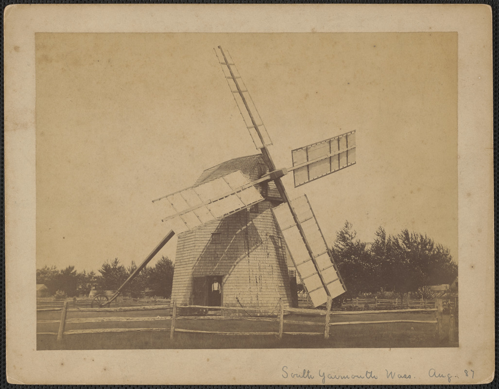 South Yarmouth Windmill or Farris Mill - Digital Commonwealth