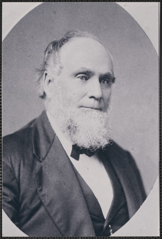 Reverend George W. Steans, minister at the "Old Methodist" about 1850 ...