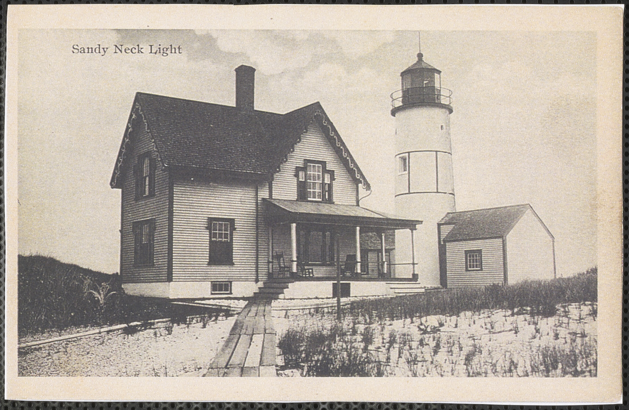 Sandy Neck Lighthouse - Digital Commonwealth
