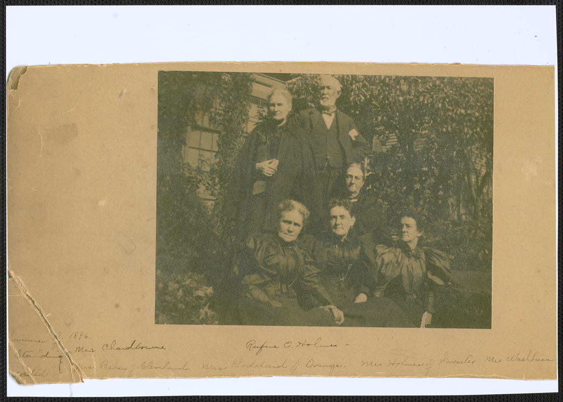 Rufus Emerson Holmes and five women, possibly relatives - Digital ...