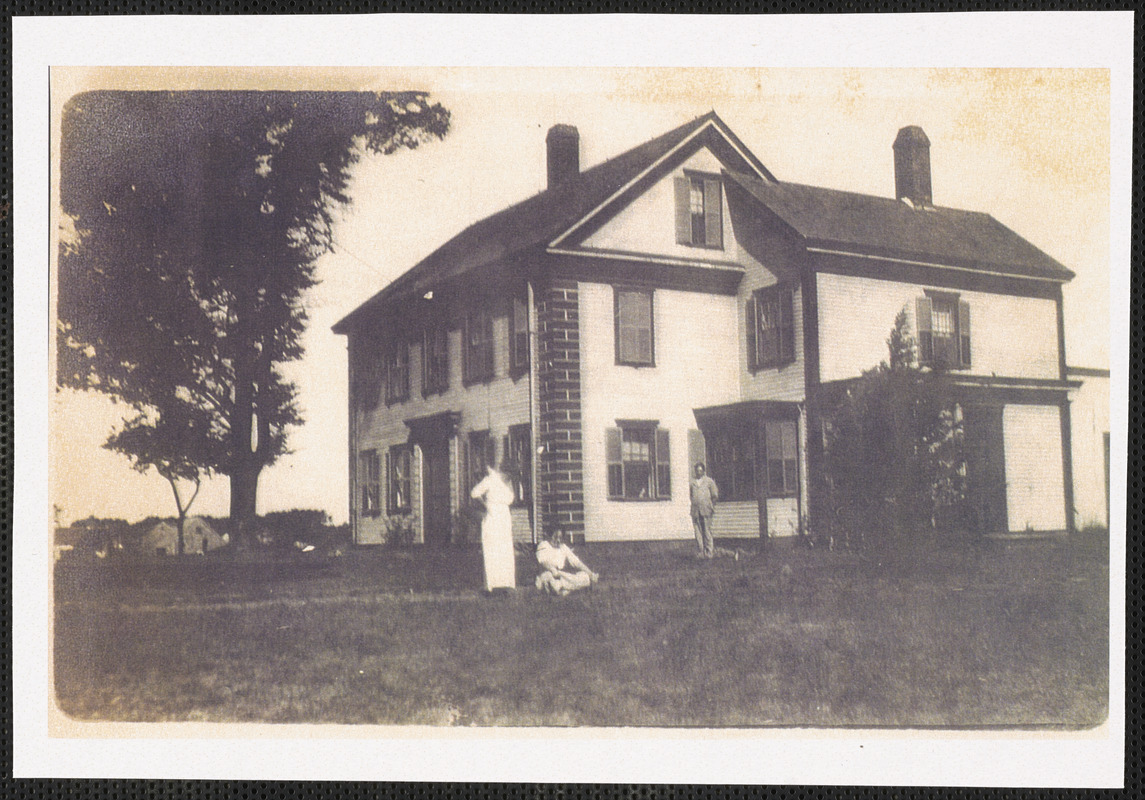 Residence of Isaiah & Mercy Crowell, Route 28, West Yarmouth, Mass ...