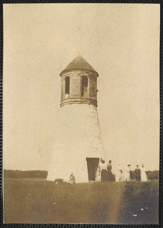 Point Gammon Light House, built 1815 - Digital Commonwealth