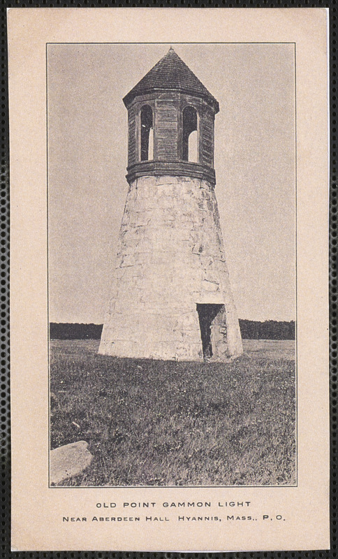 Point Gammon Light, Great Island, West Yarmouth, Mass. - Digital ...