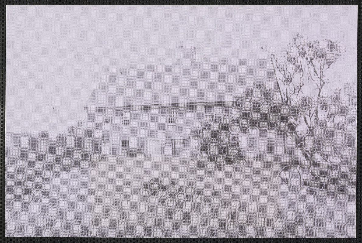 Zachariah Paddock house circa 1666, Dennis, Mass. - Digital Commonwealth