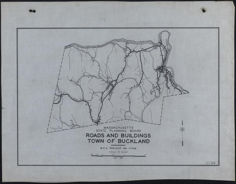 Roads and Buildings Town of Buckland - Digital Commonwealth